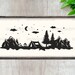 Tent in Forest Svg, Camping, Outdoors, Camper in Forest Svg, Mountains ...
