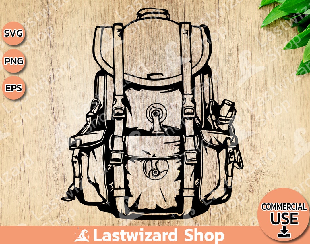 Camping Backpack Svg, Camping Tent Svg, Wilderness Svg, Adventure Svg ...