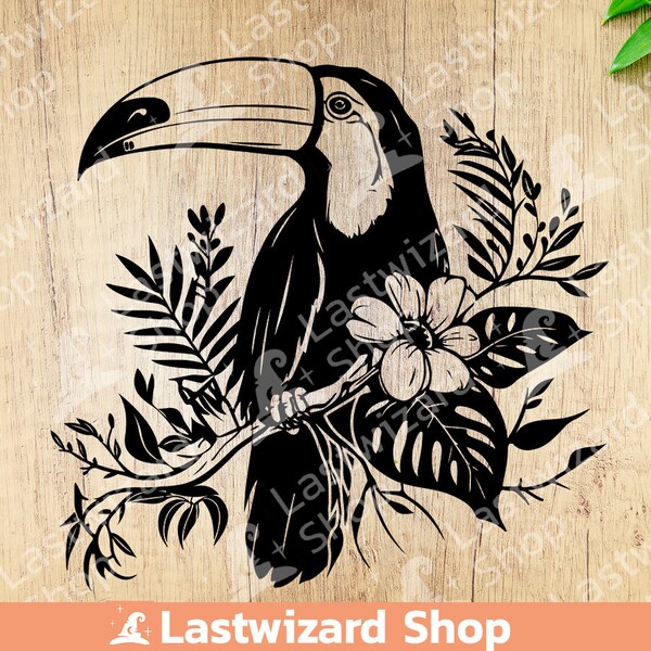 Toucan Svg - Etsy