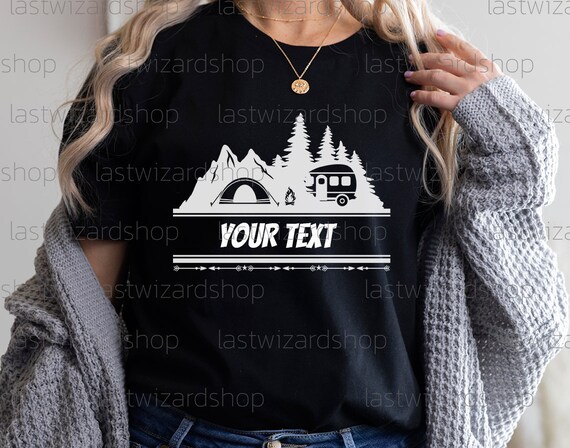 Camping Name Label Svg Tent Svg Camper Svg Mailbox Family - Etsy