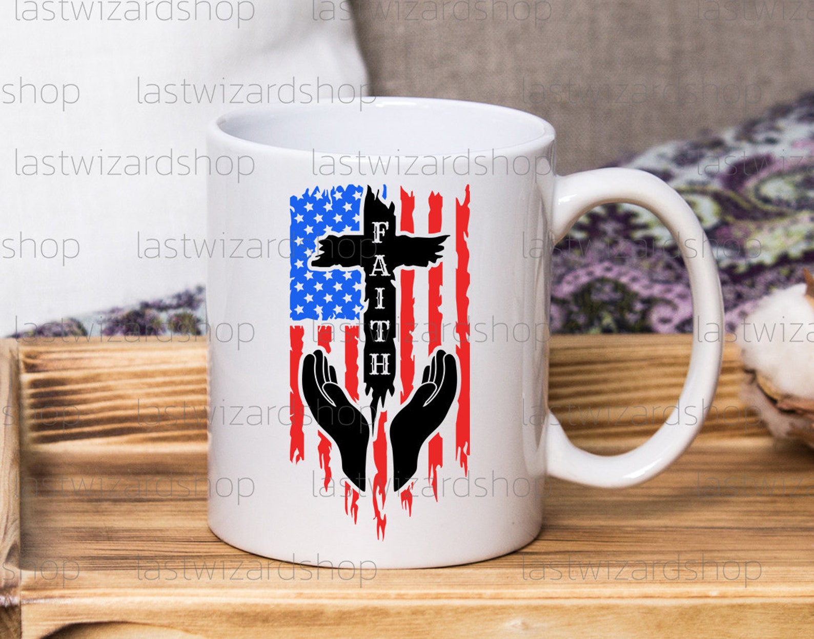 Faith Distressed American Flag Svg Usa Flag Svg Patriotic - Etsy