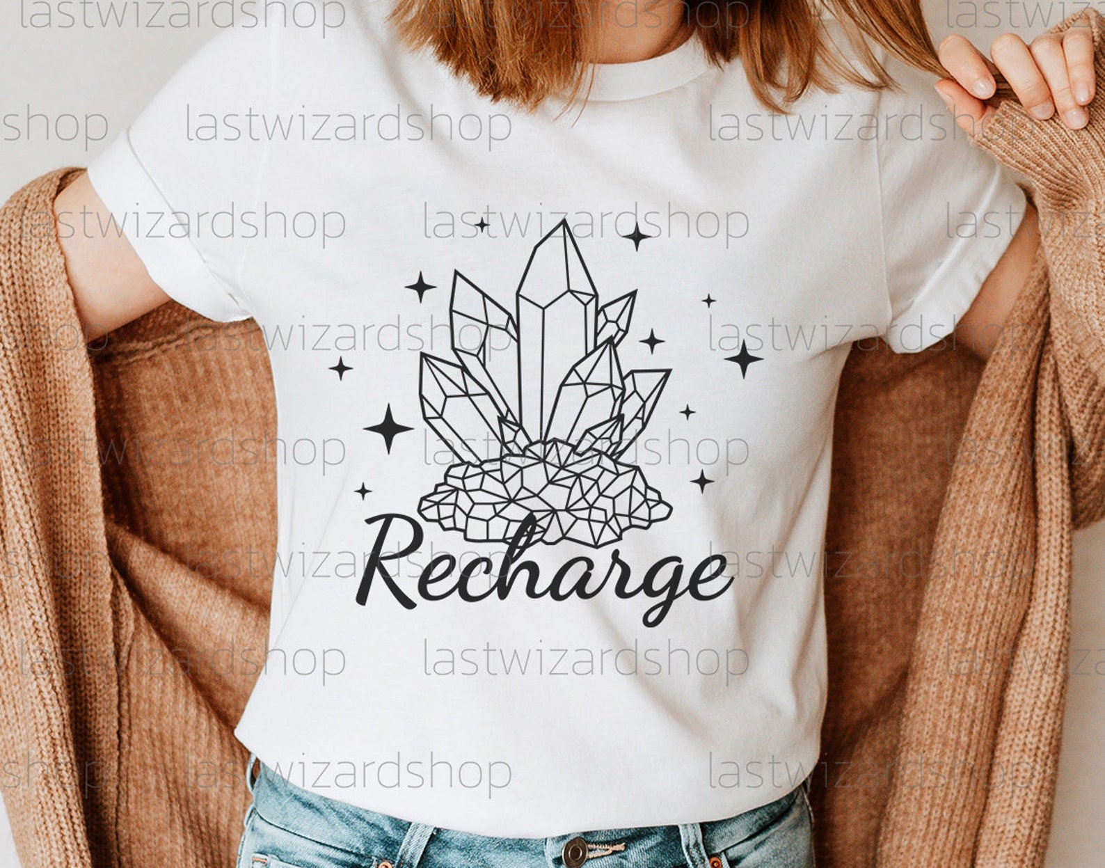 Recharge Crystals Svg, Crystals Svg, Gemstone Svg, Magic Crystal Svg ...