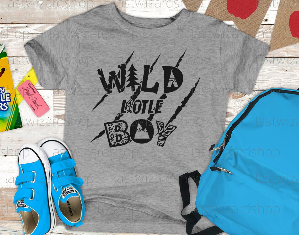 Wild Little Boy Svg Camping Svg Adventure Svg Baby Boy - Etsy