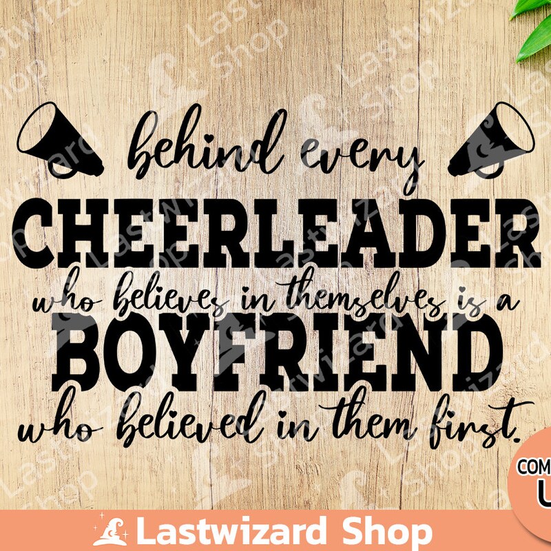 Cheer Boyfriend Svg - Etsy