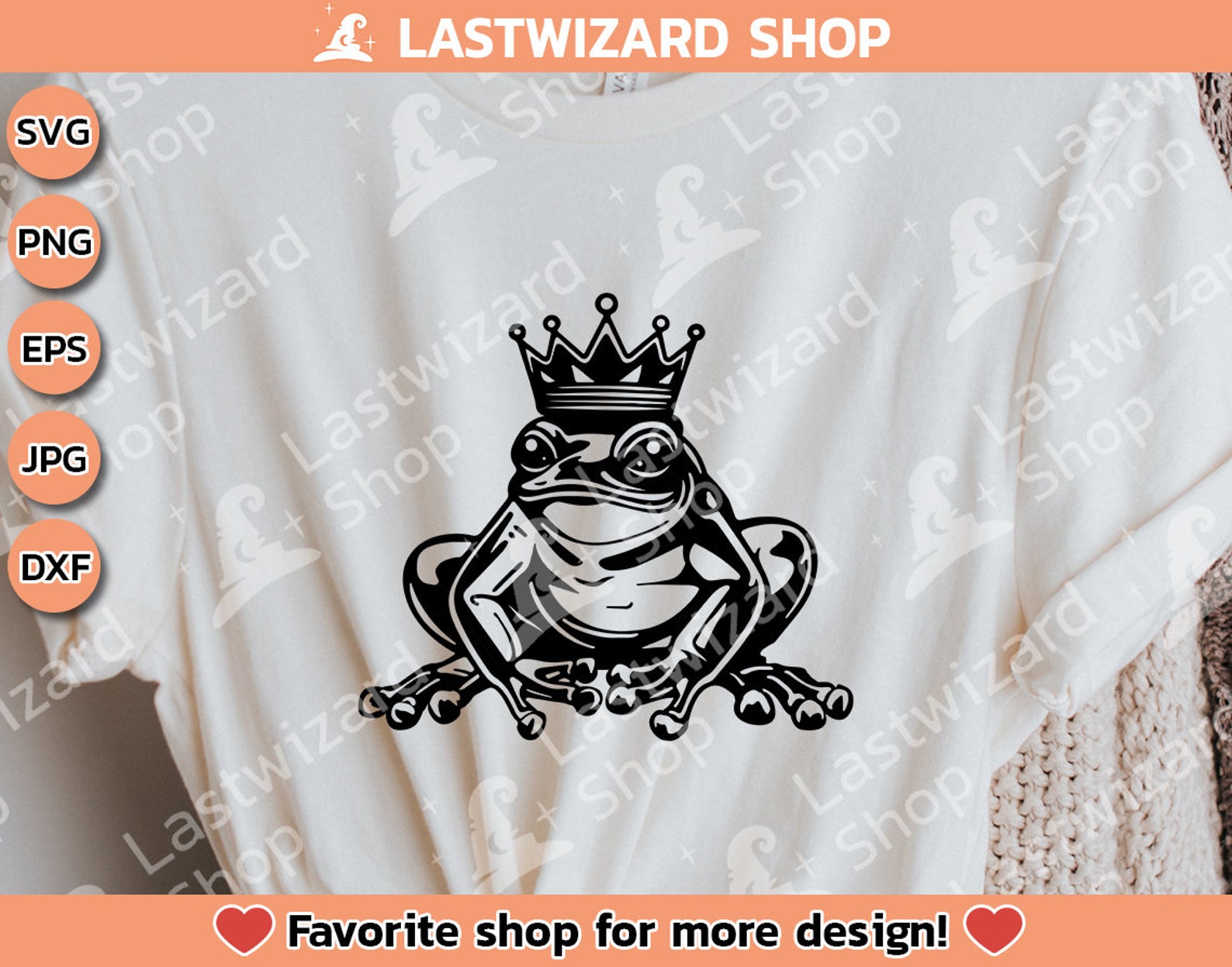 Frog King Svg Png, Frog Prince With Crown Clipart Svg, Birthday Svg ...