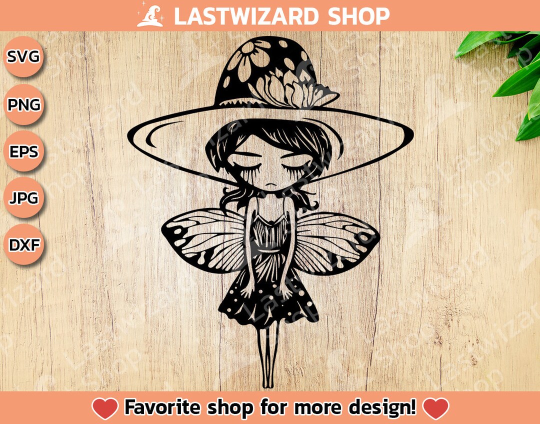 Fairy Svg, Fairy Tale Svg, Spring Fairy Sparkle Svg, Fairy Wings ...