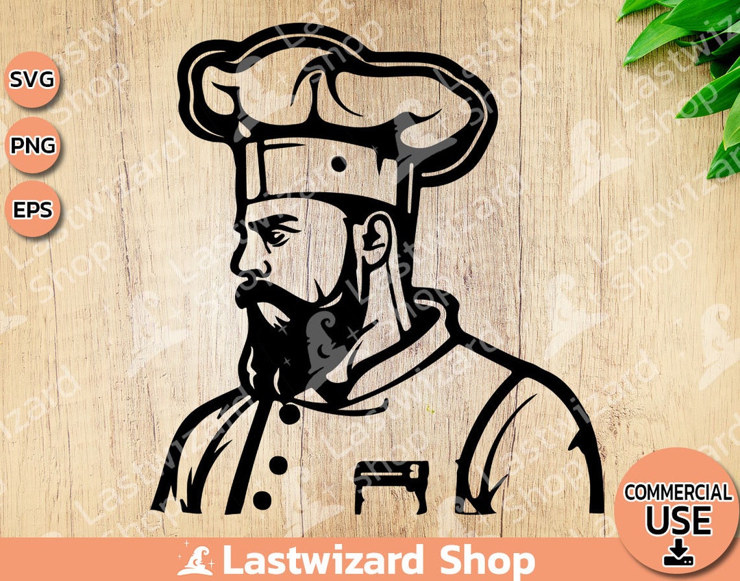 Chef SVG PNG File, Culinary School for T Shirt, Sous Chef Svg, Cooking ...