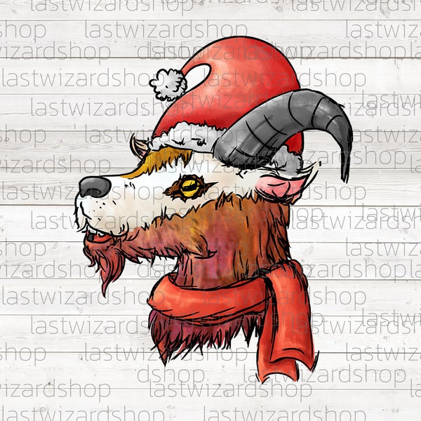 Goat Santa Hat - Etsy