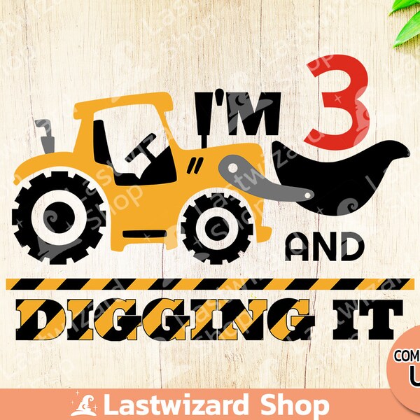 Bulldozer Birthday Card - Etsy