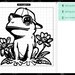 Frog With Cap and Flower Svg Swamp Svg Frog Sound Svg - Etsy