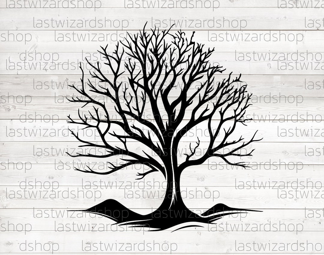 Autumn Tree Without Leaf Svg Fall Svg Leaves Svg Nature - Etsy