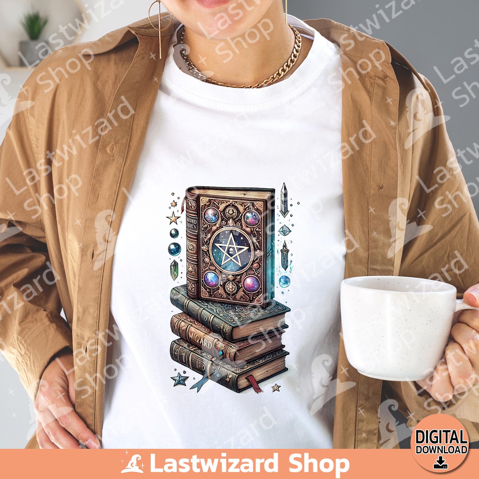 Watercolor Wizard Books PNG: Witch School Clipart (digital Download) - Etsy
