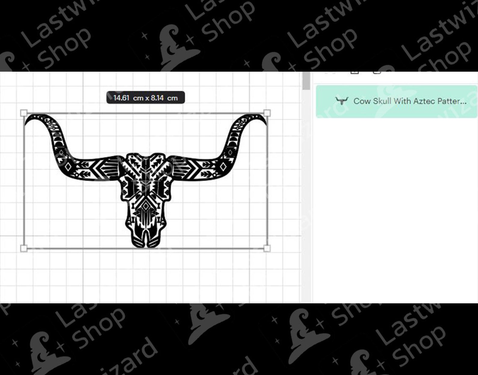 Cow Skull With Aztec Pattern Svg Farm Svg Bull Skull Cowboy - Etsy