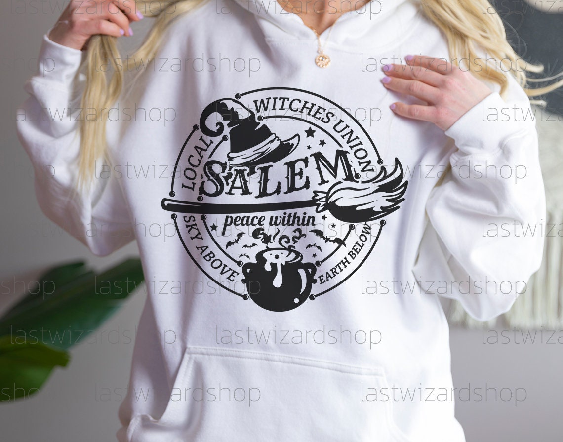Local Witches Union Salem Witches Svg Salem Broom Co Svg | Etsy