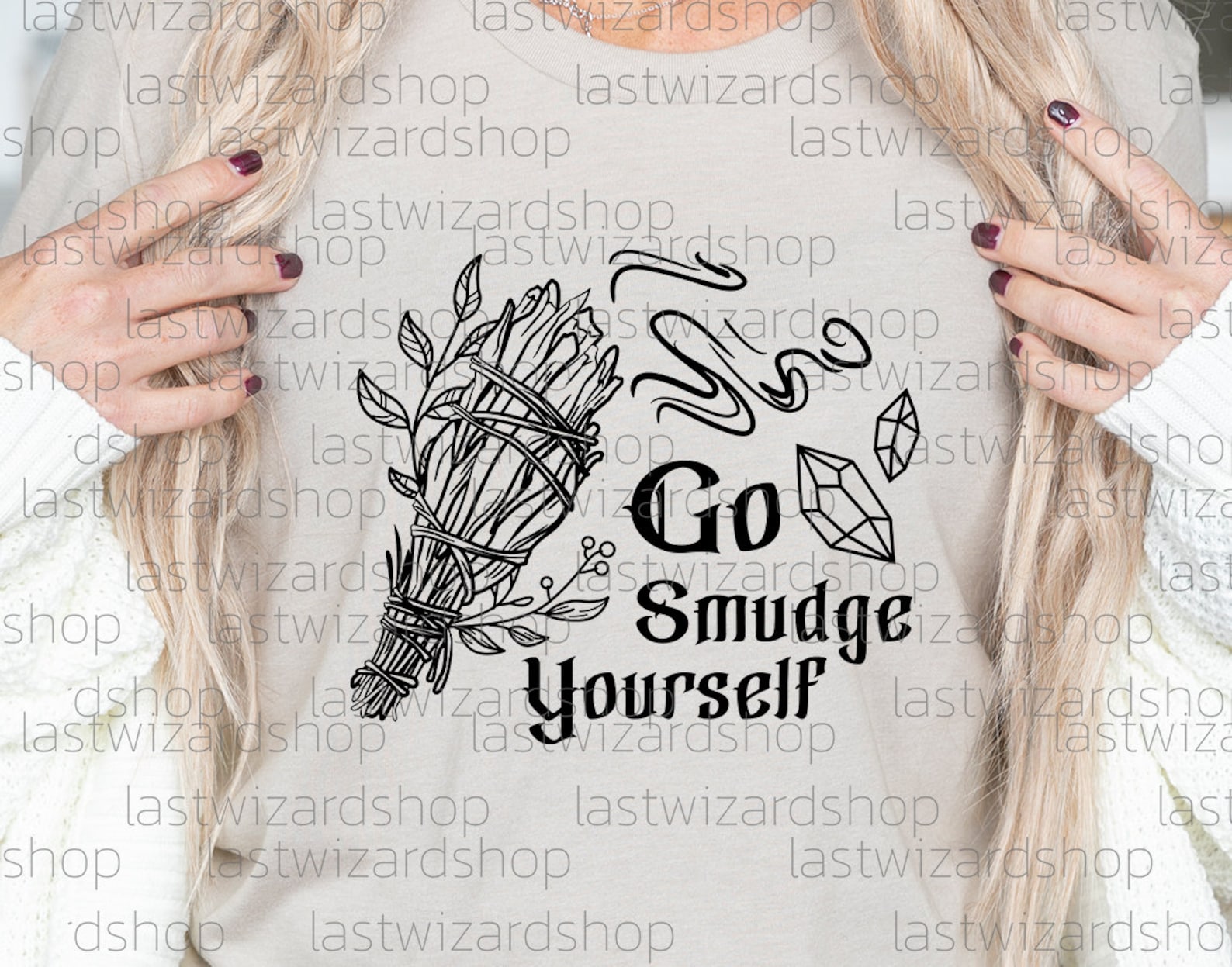 Go Smudge Yourself Svg Energy Cleansing Svg Pagan Svg Magic - Etsy