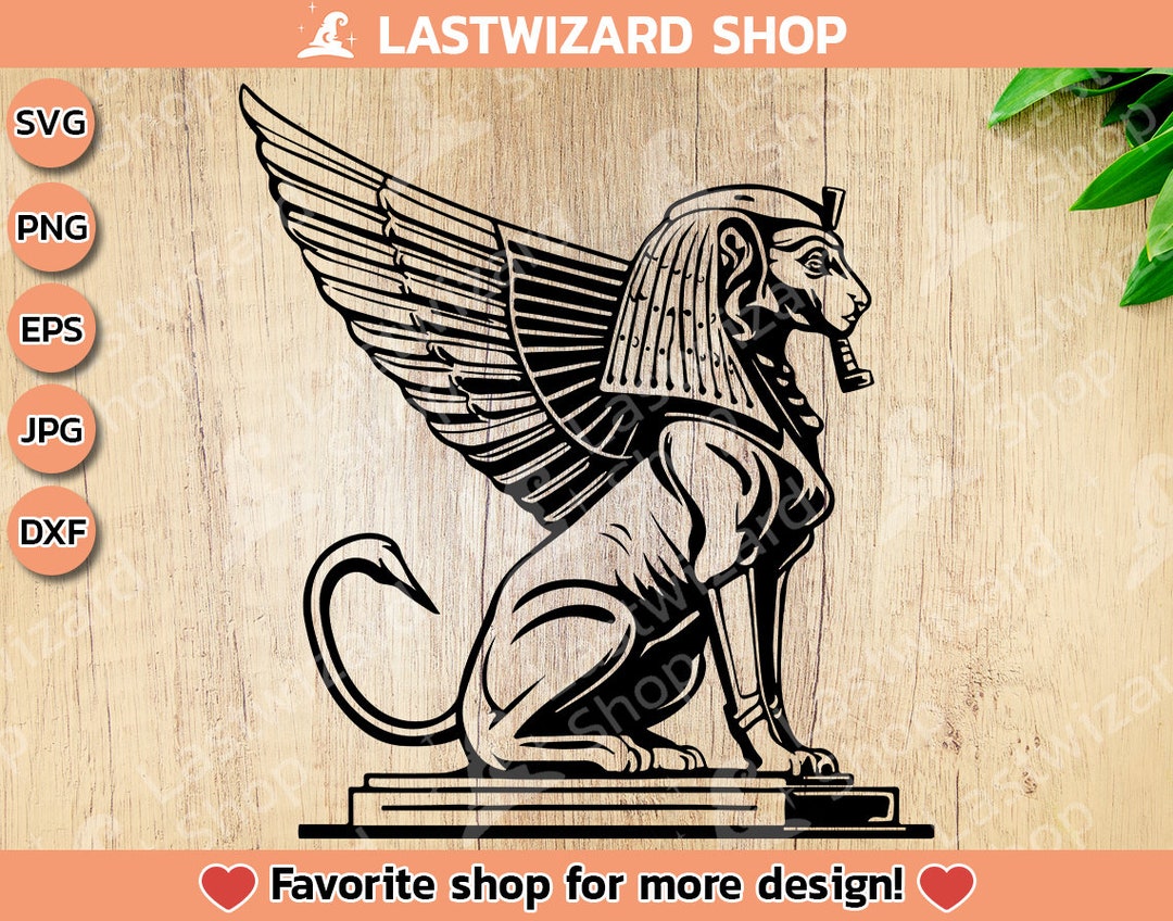 Egyptian Sphinx Svg, Pharoah Svg, Egypt Svg, Pyramid Svg, Mummy Svg ...