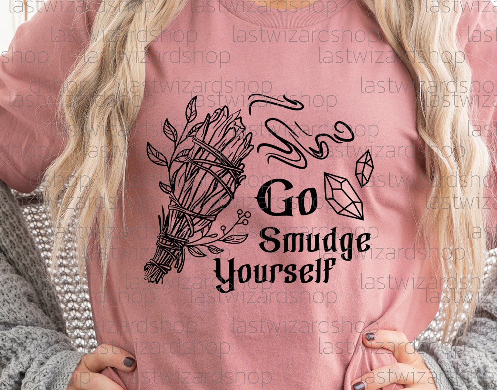 Go Smudge Yourself Svg Energy Cleansing Svg Pagan Svg Magic - Etsy