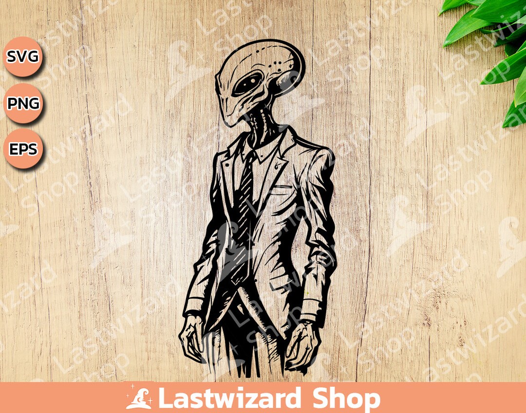 Buy Alien Wear a Suit Svg, UFO Svg, Alien Planet Svg, Science Fiction ...