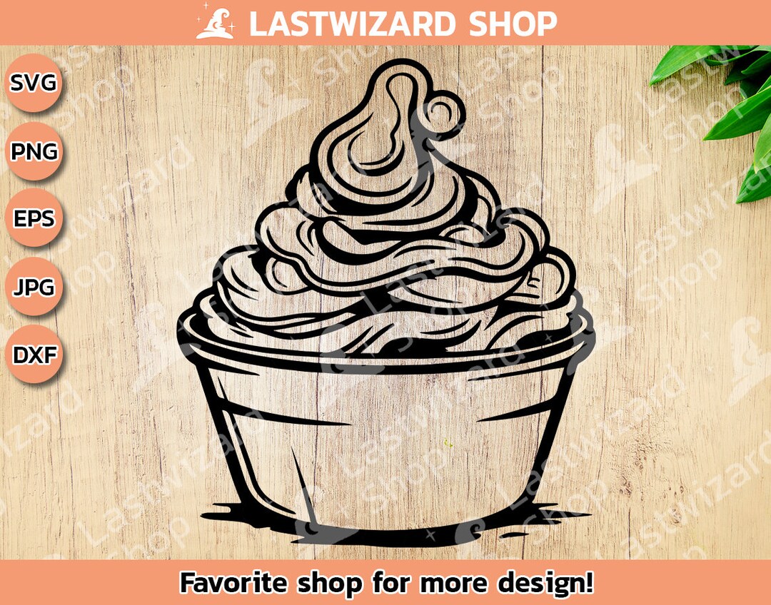 Butterscotch Pudding Svg Png DXF Clip Art Cricut - Etsy