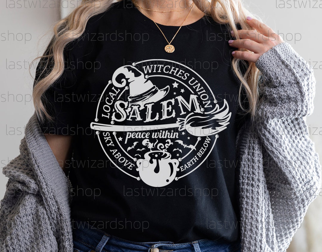 Local Witches Union Salem Witches Svg, Salem Broom Co Svg, Witches Brew ...