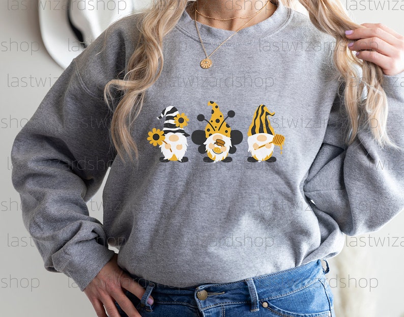 Bee Gnome With Sunflower Svg Honey Comb Svg Gnome Bee Keeper - Etsy