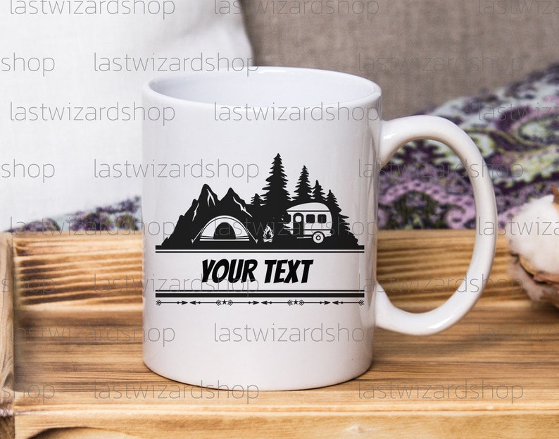 Camping Name Label Svg Tent Svg Camper Svg Mailbox Family - Etsy