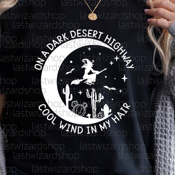 On a Dark Desert Highway Cool Wind in My Hair Shirt - Etsy