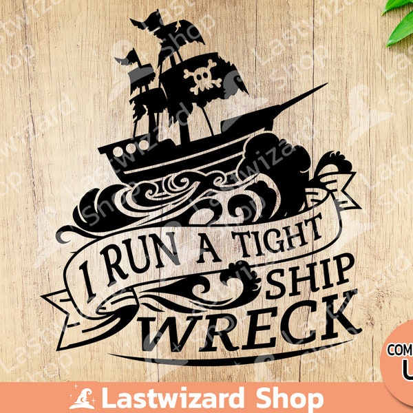 Funny Tight Ship Svg - Etsy
