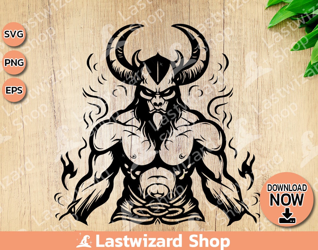 Asmodeus Svg, Sin Svg, Hell Svg, Devil Svg, Gothic Svg, Black Magic ...