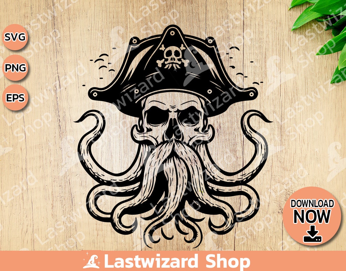 Octopus Jolly Roger Tattoo