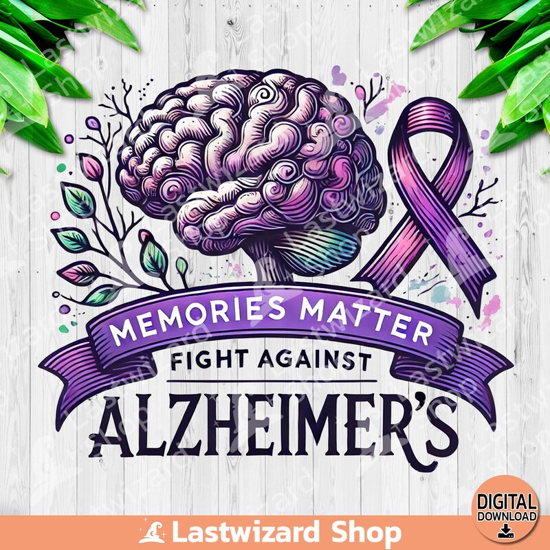 Watercolour Alzheimers - Etsy