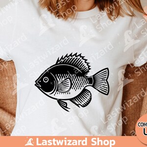 Bluegill Fish SVG: Fishing Dad T-shirt Design (digital Download) - Etsy