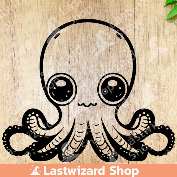 Layered Kraken Svg - Etsy
