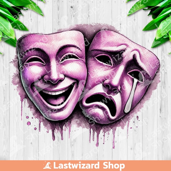 Laughing Crying Mask - Etsy