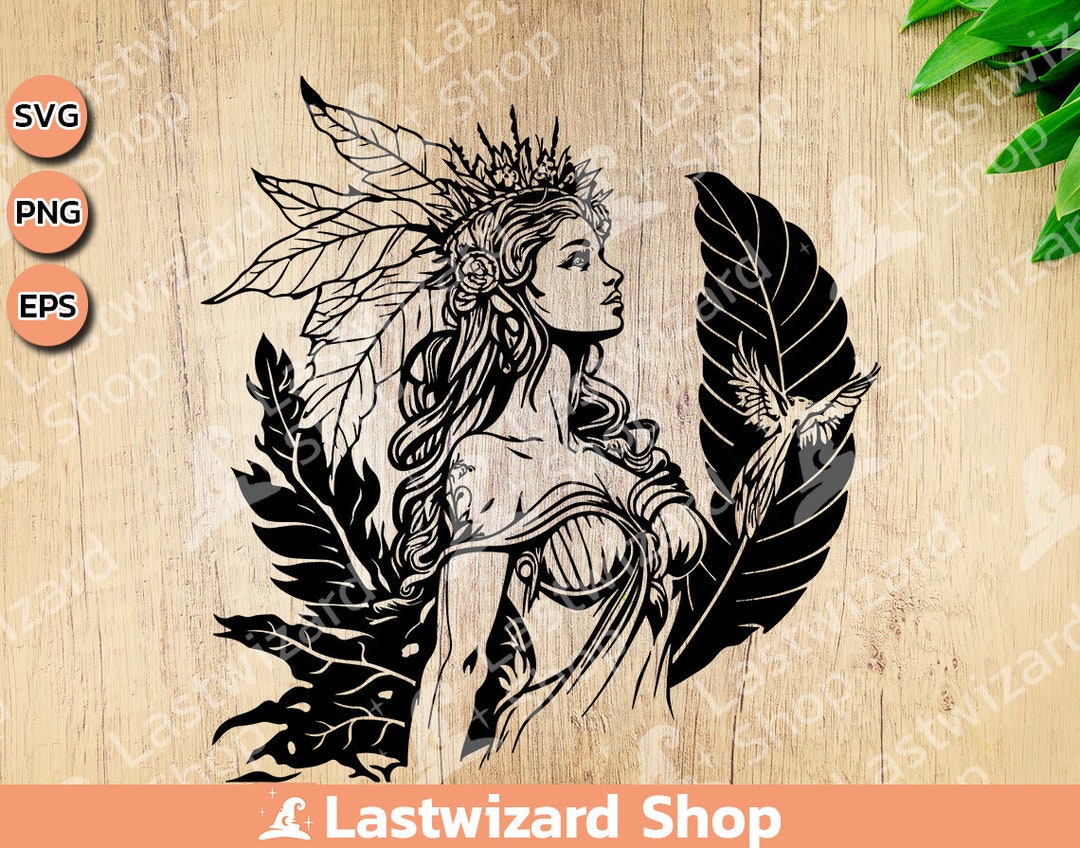 Goddess of Earth Svg, Gaia Svg, Mother Earth Svg, Agriculture Svg ...