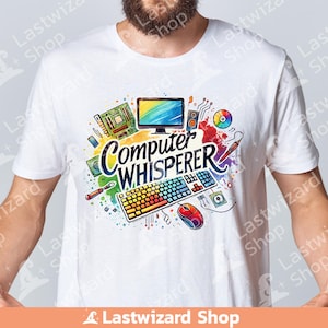 Computer Whisperer PNG: Funny IT Clipart (digital Download) - Etsy