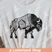American Bison Buffalo With Aztec Pattern Svg, American Bison, Wild ...