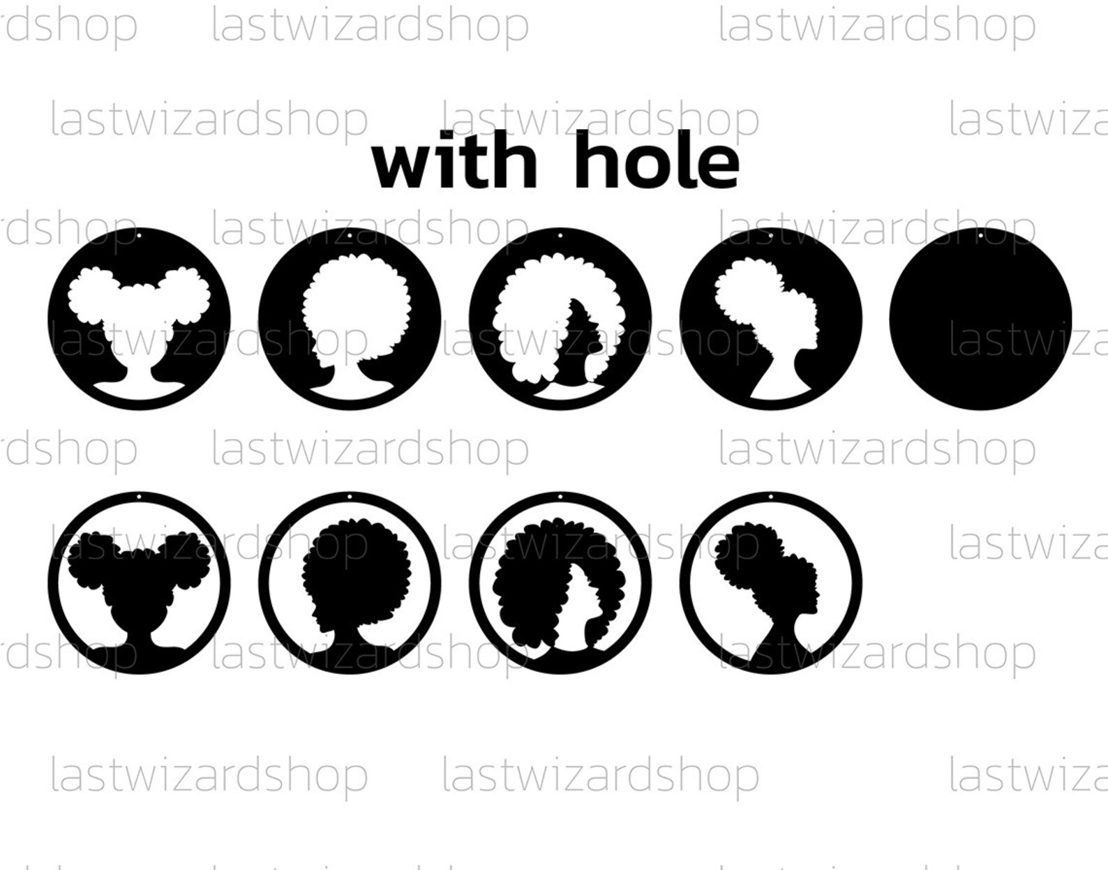 Afro African American Earrings Svg African Woman Faux Leather - Etsy