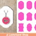 Keyring Display Card Svg, Key Ring Tag Svg, Keychain Holder Card Svg ...
