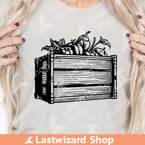 Wooden Vegetable Crate Svg Clean Food Svg Vegetarian Svg - Etsy