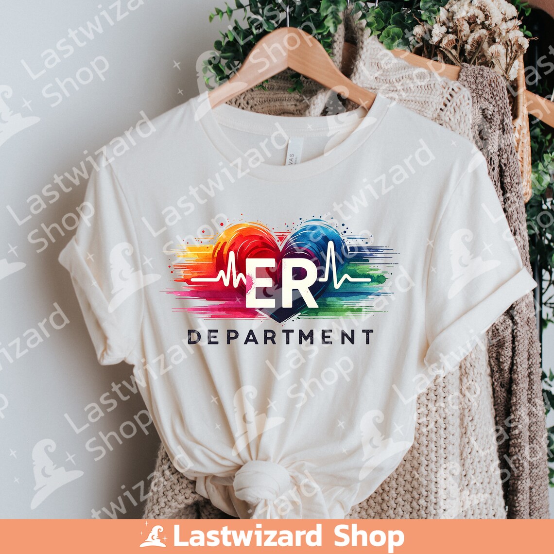 ER Department Nurse PNG, Emergency Room Nursing Sublimation Design ...