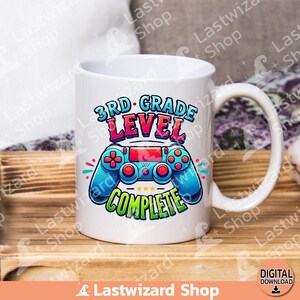 3rd Grade Level Complete PNG, Boys 3rd Grade Graduation Sublimation ...