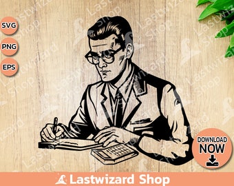 Personalised Acrylic Accountant Auditor Birthday Cake Topper Decoration ...