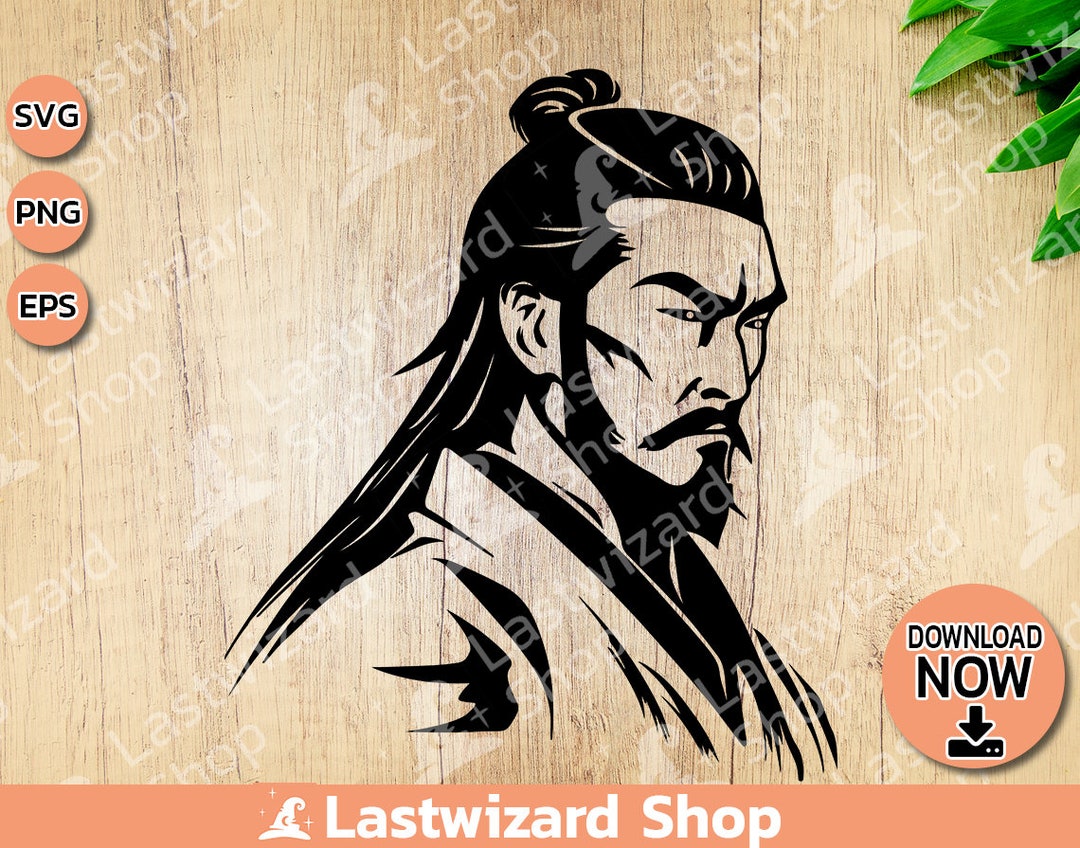 Bushido Samurai Svg Warrior Svg Shogun Wall Art Tattoo - Etsy