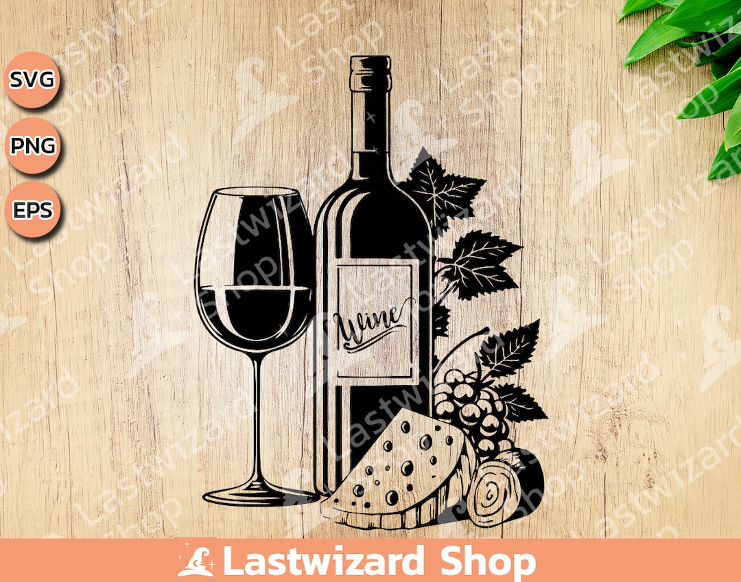 Wine and Cheese SVG PNG: Red Wine Tasting, Girls Trip (digital Download) - Etsy