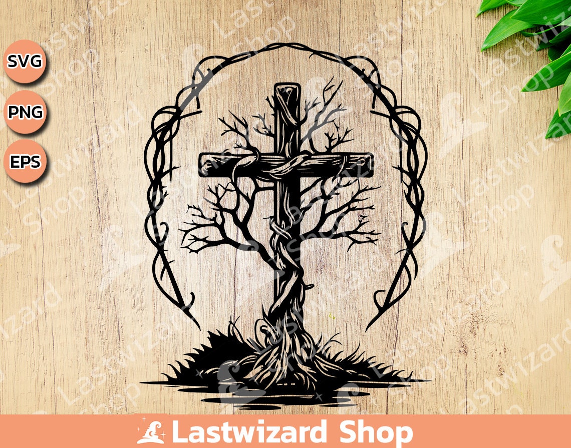 Family Tree Cross Tattoos