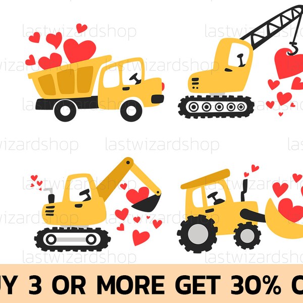 Valentines Day Truck - Etsy