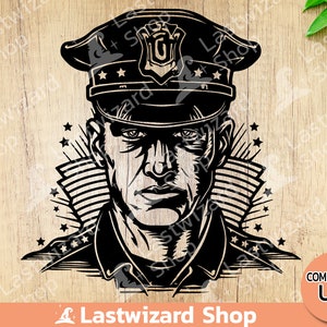 USA Policeman Svg, Law Enforcement Svg, Png, Tattoo, T Shirt, Wall ...