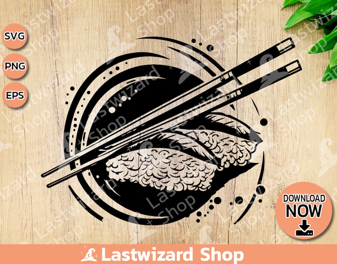 Sushi SVG PNG File, Bento Svg, Sashimi Svg, Rice, Nori Svg, Japanese ...