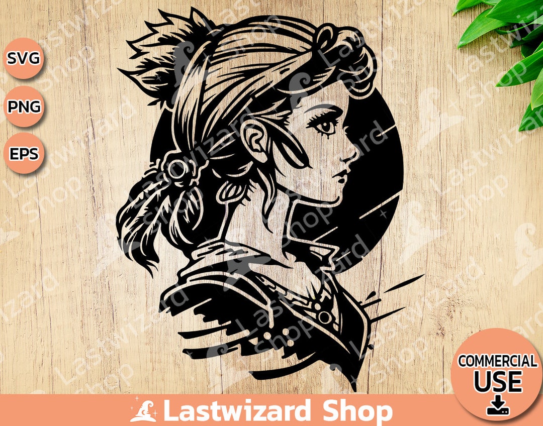 Pirate Girl Svg, Pirate Ship SVG PNG File, Caribbean Ocean Lifestyle ...